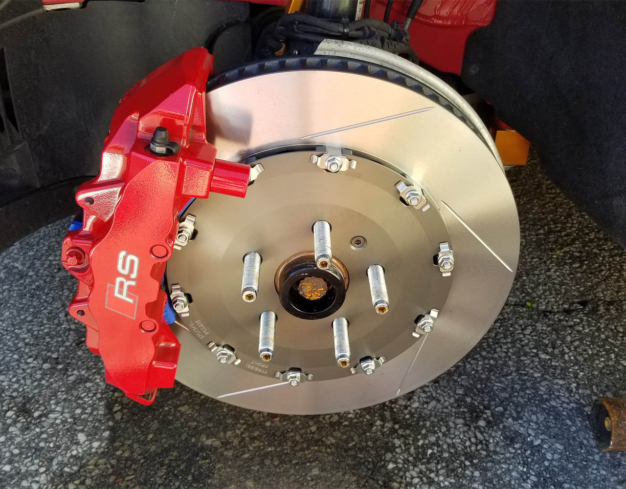 RS3 Sedan (8V/8V.5) 2-pc Floating Brake Rotors (Front) | Paragon