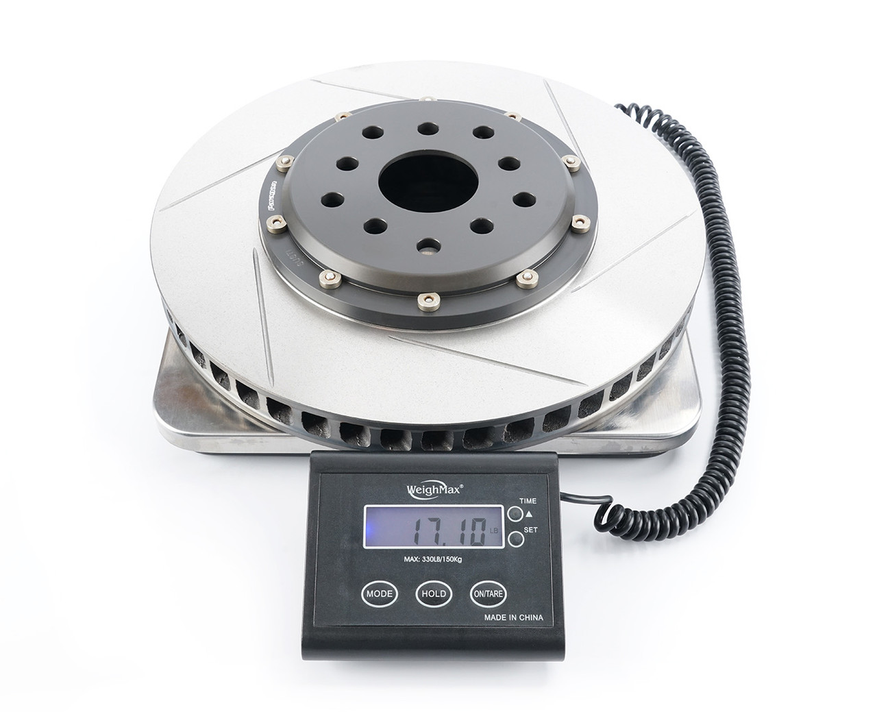 04-17 WRX STI 2-piece Floating Brake Rotors (Front) | Paragon