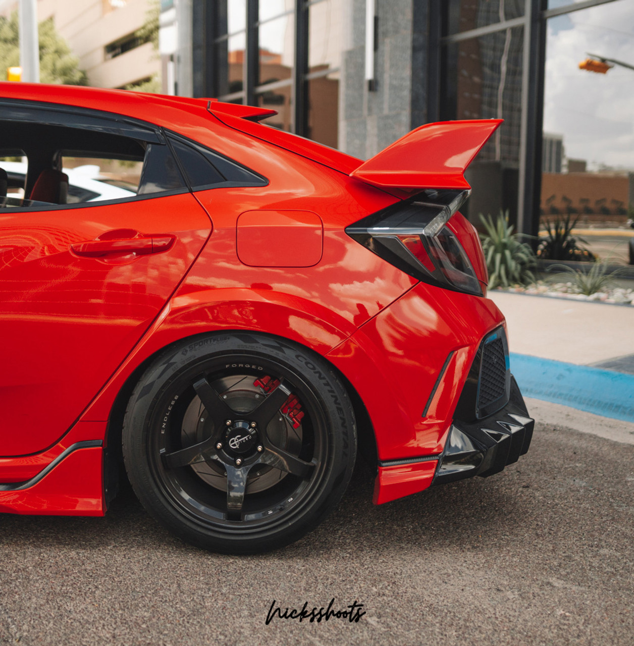 Civic Type R FK8/FL5 2-pc Rear Brake Rotors - 340/350mm | Paragon