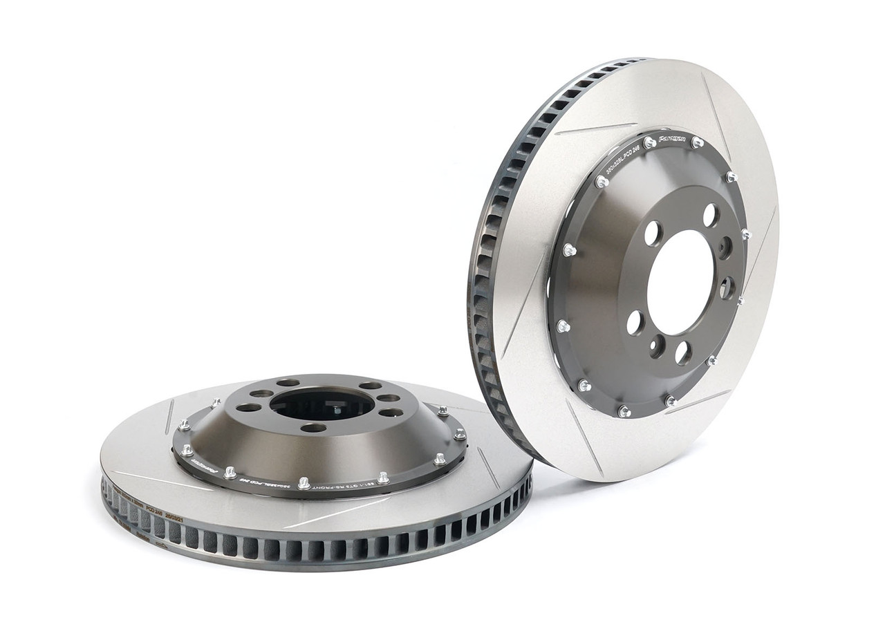 Porsche 991 GT3 Cup 2-pc Floating Brake Rotors (Front) | Paragon