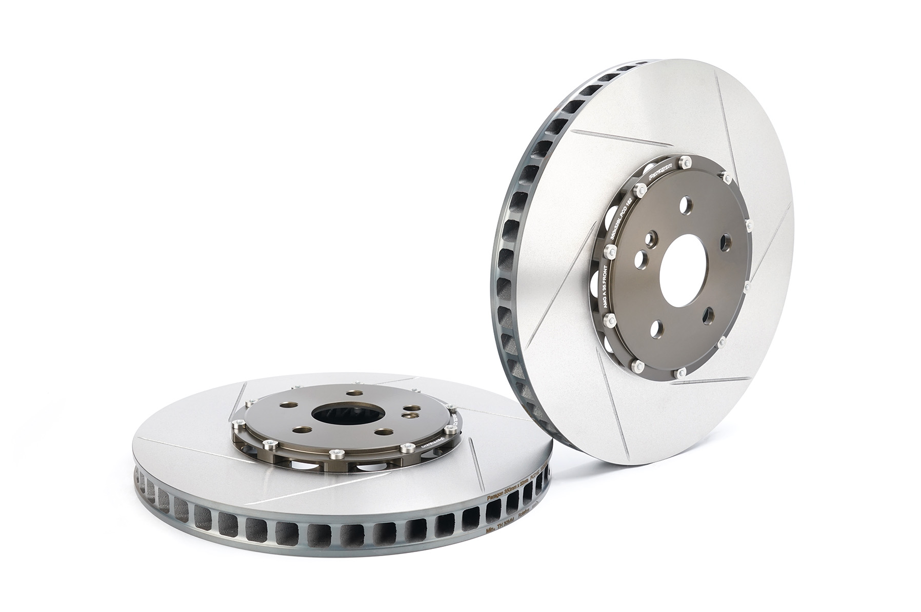 AMG A35 2-pc Floating Brake Rotors (front) | Paragon Performance