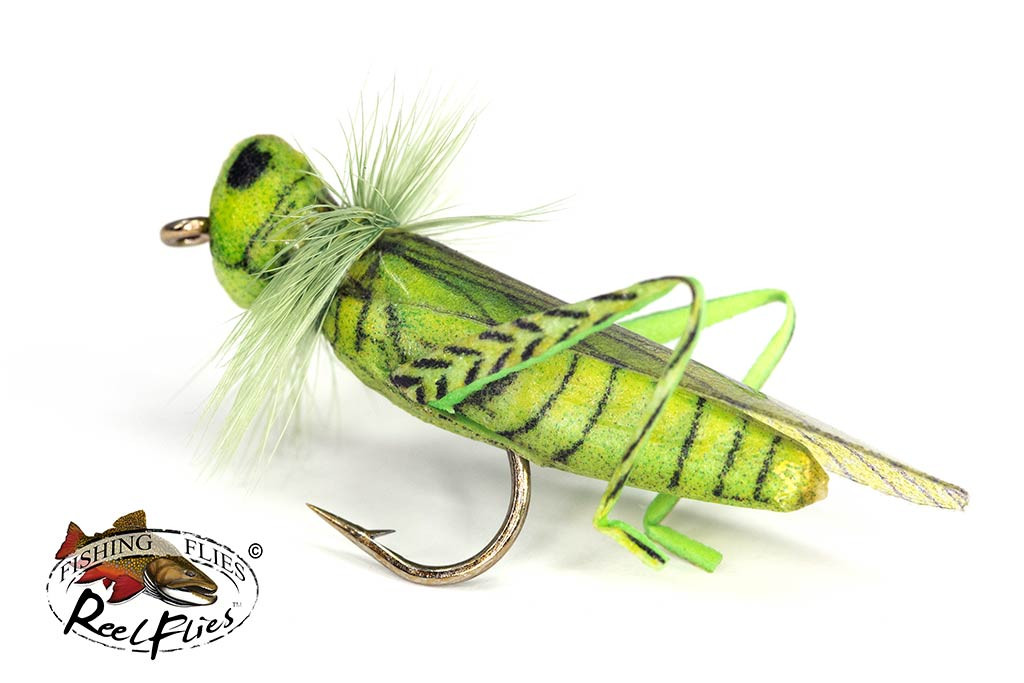 Realistic Hopper Yellow | ReelFlies