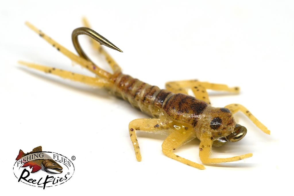 ReelFlies Ultra Realistic Black Mayfly Nymphs – Hand-Crafted Quality ...
