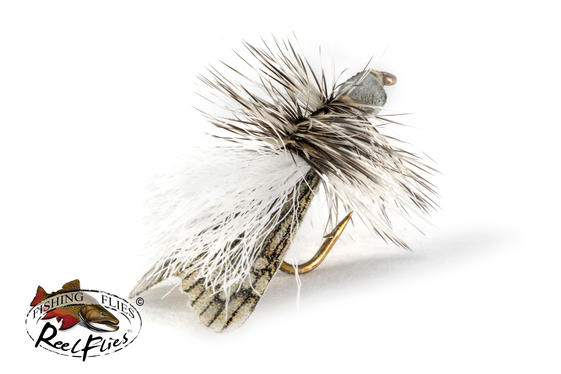 Realistic Caddis Fly Brown | ReelFlies