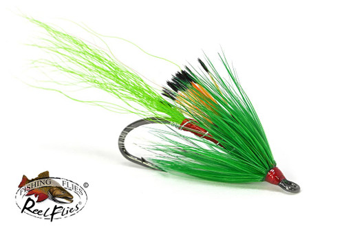 Allys Shrimp Cascade Gold Salmon Fly | ReelFlies