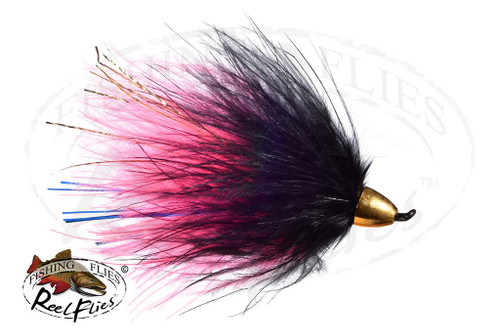 CH Popsycle Yellow Black Streamer fly | ReelFlies