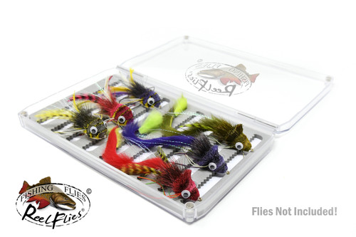 Buy Fly Boxes from Reelflies.ca, wooden fly box, double sided fly boxes ...