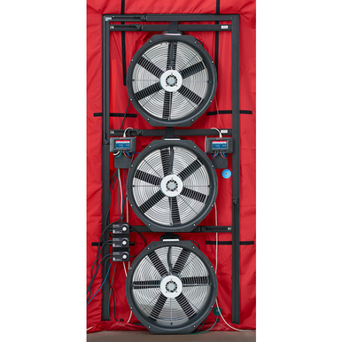 Minneapolis Blower Door™ 3-Fan System with DG-1000 Gauges