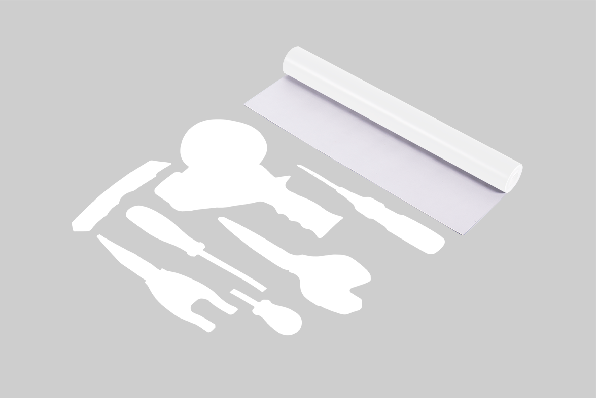 ShadowTape™ Shadow Board Tool Marking Tape - 5ssupplies.com