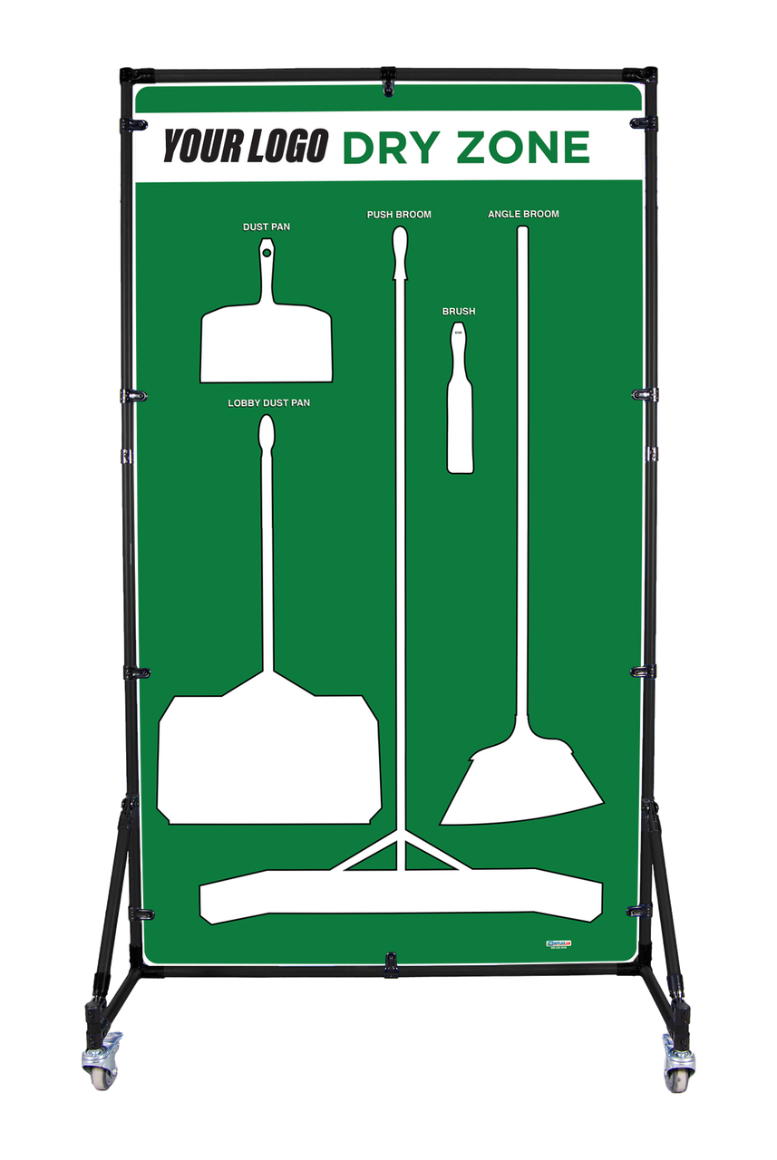 Custom Printed 5S Cleaning Station Shadow Boards | 5S Supplies