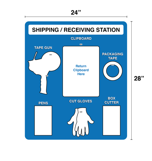 Shipping & Receiving Shadow Board