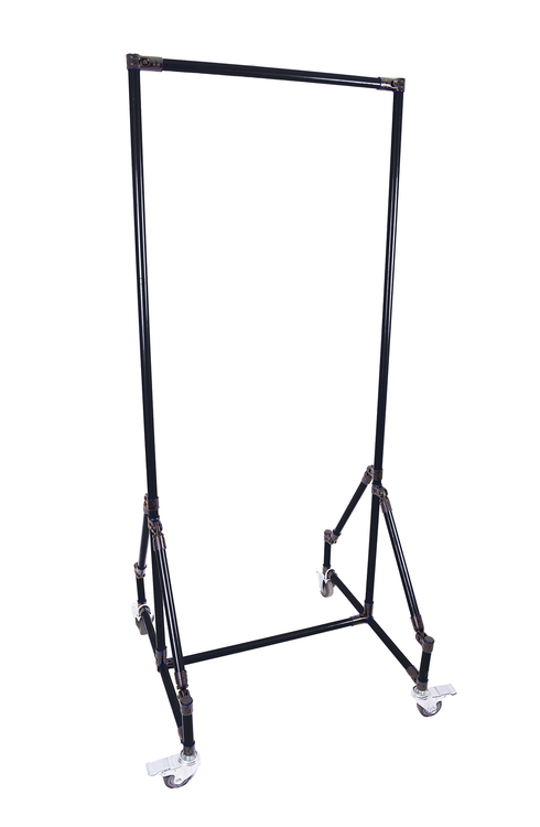 Stand For Cleaning Stations 26.5" x 63.5" with Locking Castors - Black ...