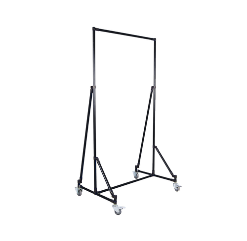 Stand For Cleaning Stations 38" x 70" with Locking Castors - Black - 5S ...