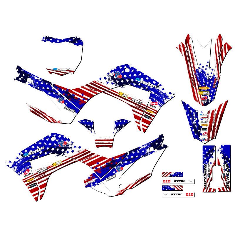 Custom Dirt Bike Graphic Kits For Honda CRF 110 | Order Now | Senge ...