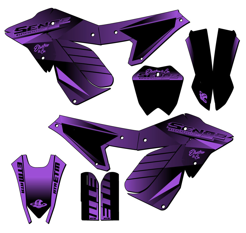 ELECTRO & CO ETM RTR E Bike Graphics Kits | SENGE GRAPHICS
