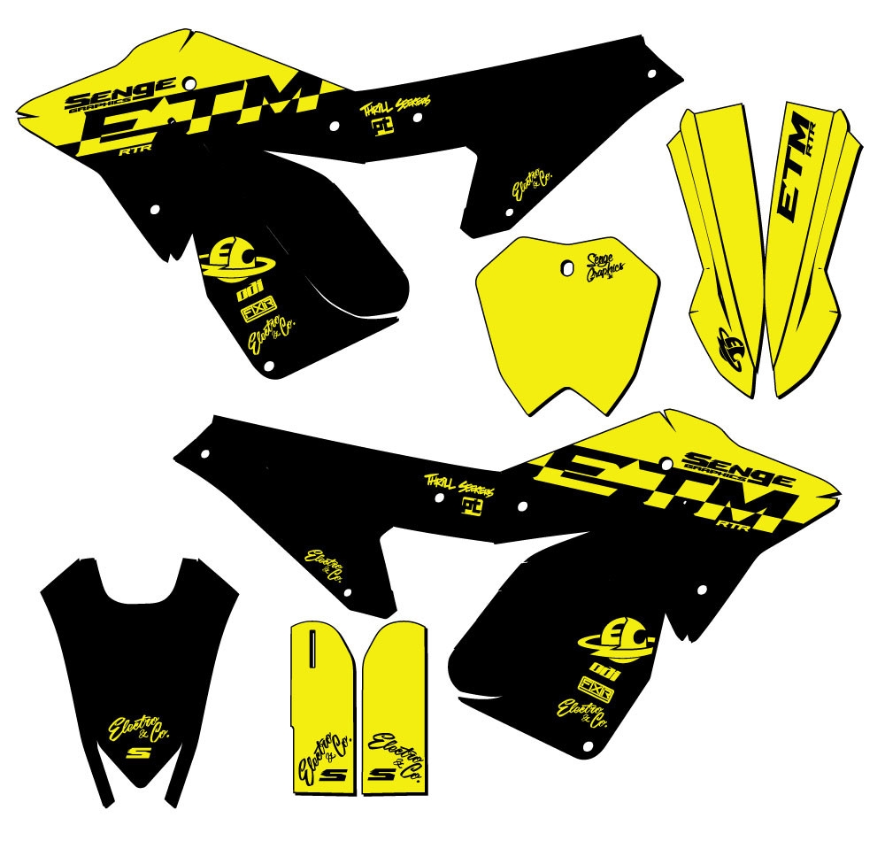 ELECTRO & CO E Bike Graphics Kits | SENGE GRAPHICS