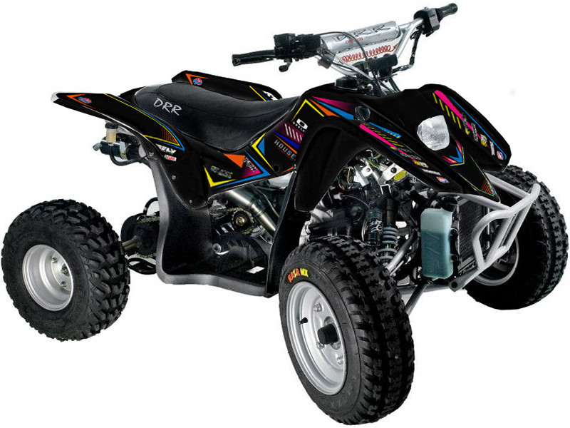 DRR 50/90 ATV Graphics Kit - SURGE | SENGE GRAPHICS INC