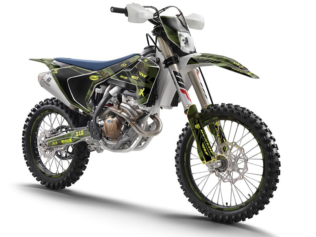 Husqvarna FE Dirt Bike Graphics Kit - APACHE | SENGE GRAPHICS INC