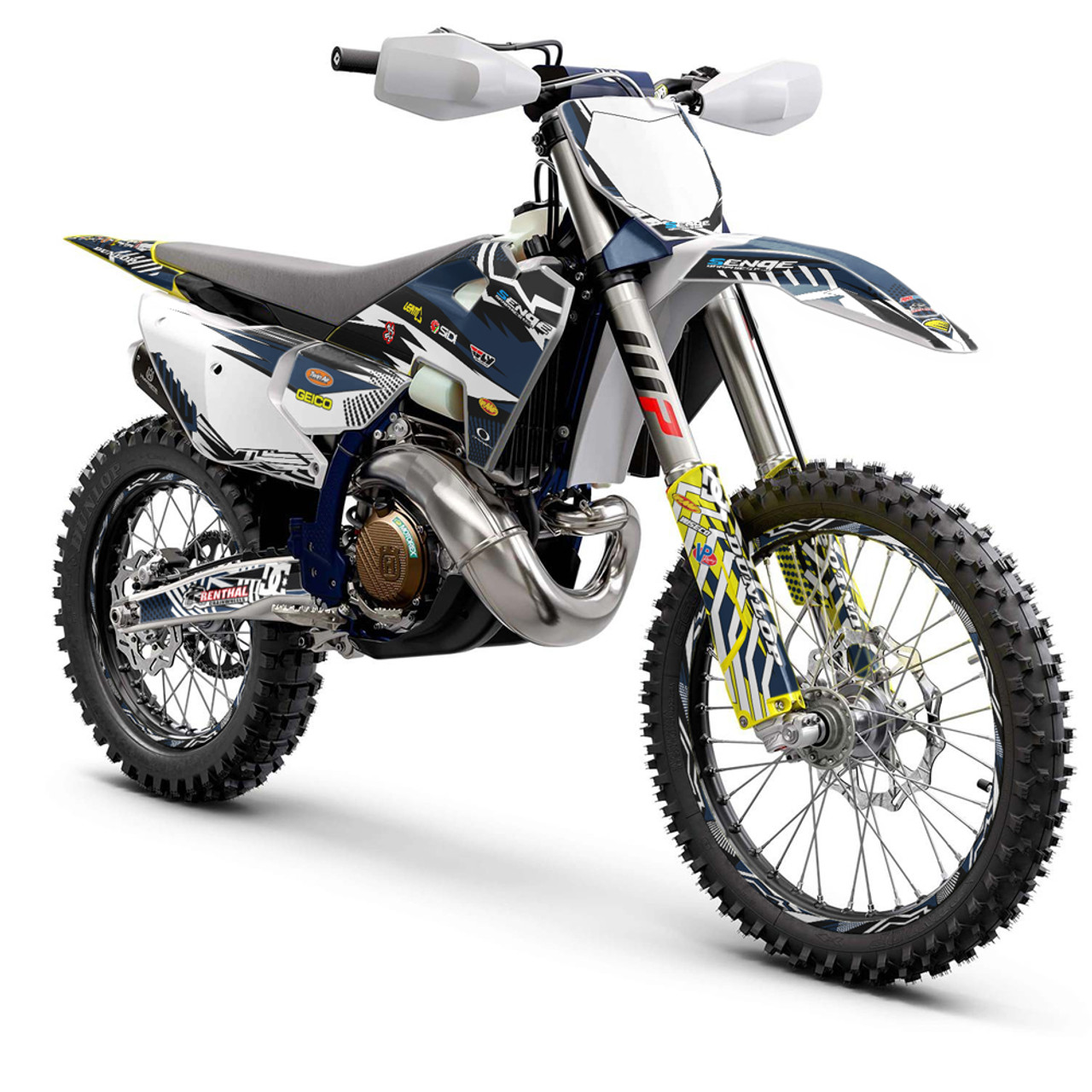 Husqvarna TC Dirt Bike Graphics Kit - MAYHEM | SENGE GRAPHICS INC
