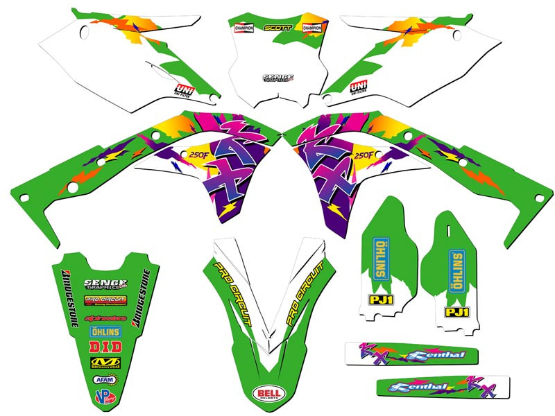 Best Kawasaki Kx Graphics