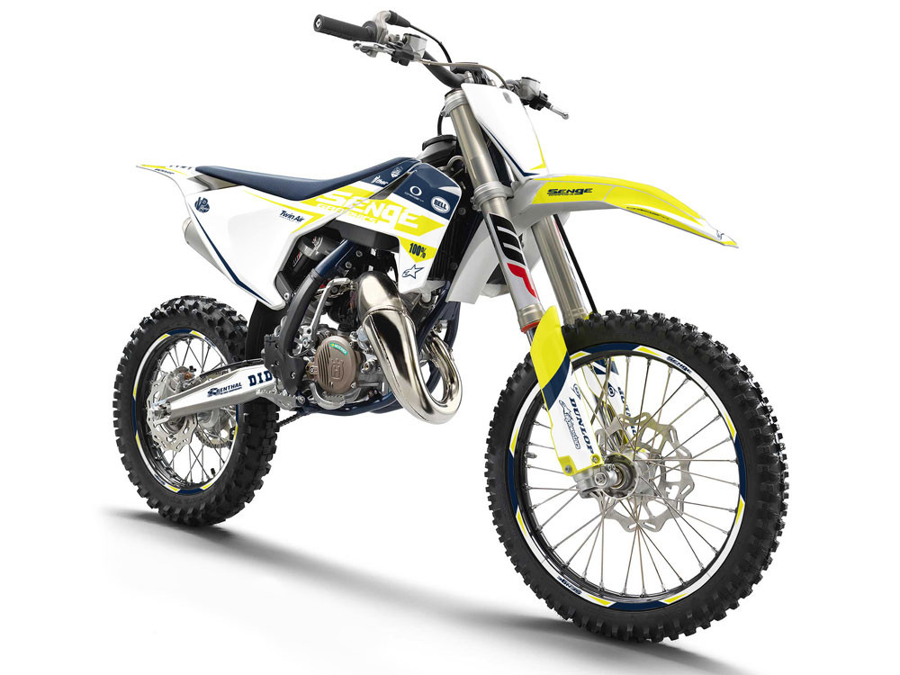 Husqvarna TC 85 Dirt Bike Graphics Kit - BINARY | SENGE GRAPHICS INC