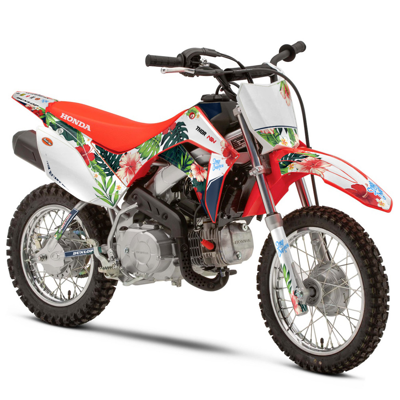 Honda CRF 70 Dirtbike Graphics Kit - TROPIC | SENGE GRAPHICS INC