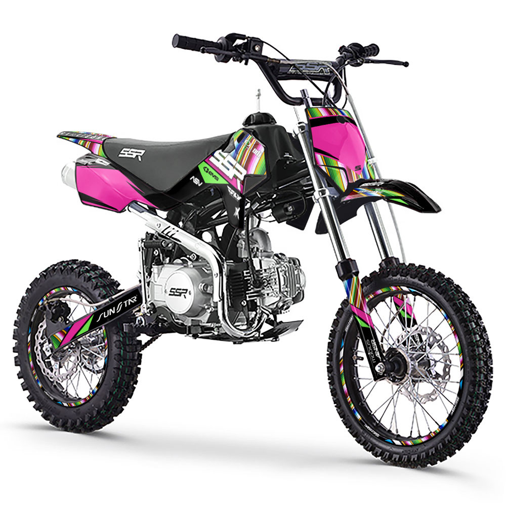 SSR SR 70 Dirt Bike Graphics Kit - SERAPE | SENGE GRAPHICS INC