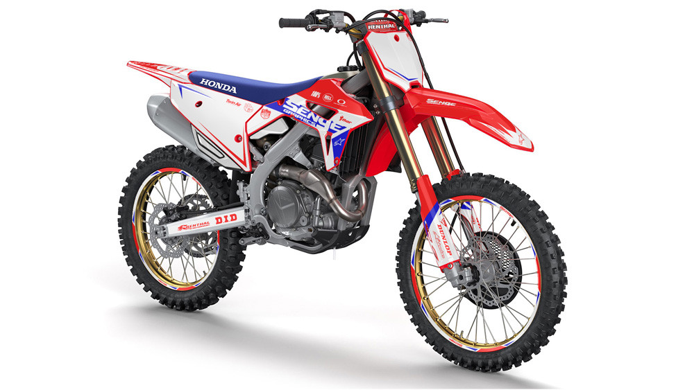 Honda CRF 450RWE Dirt Bike Graphics Kit - BINARY | SENGE GRAPHICS INC