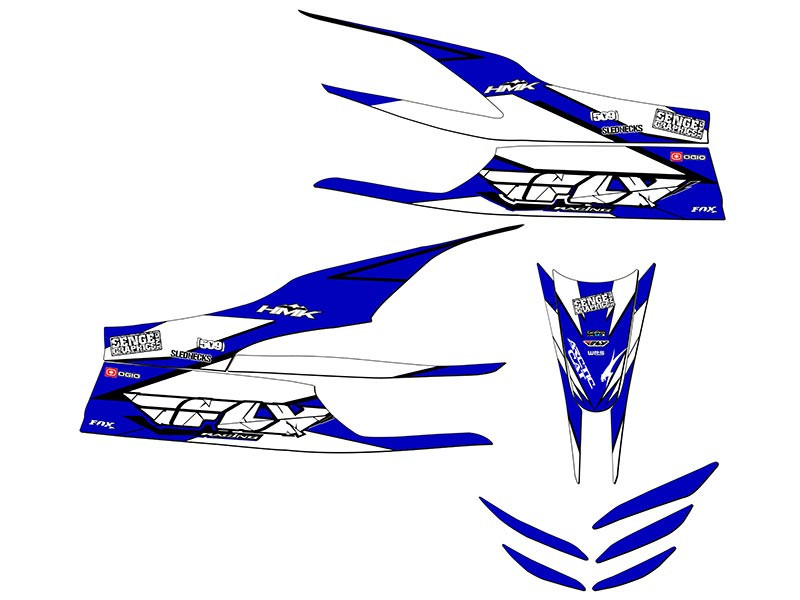 STACYC Graphics Kit - FLY RACING | SENGE GRAPHICS INC