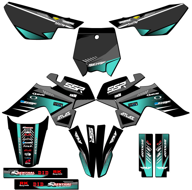 SSR DIRT BIKE GRAPHICS KITS | SENGE GRAPHICS
