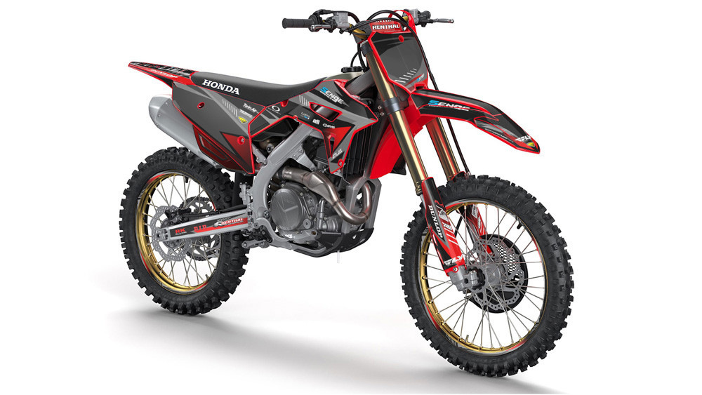 Honda CRF 250F Dirt Bike Graphics Kit - SURGE | SENGE GRAPHICS INC