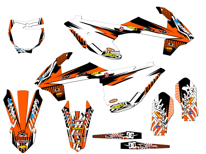 KTM 85 DIRT BIKE GRAPHICS KITS | SENGE GRAPHICS