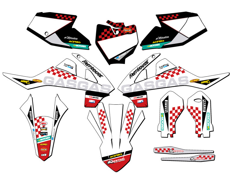 GASGAS DIRT BIKE GRAPHICS KITS | SENGE GRAPHICS