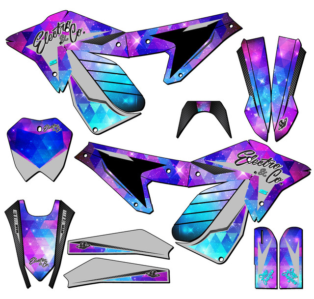 Custom Dirt Bike Graphic Kits For Electro & Co ETM RTR | Order Now ...