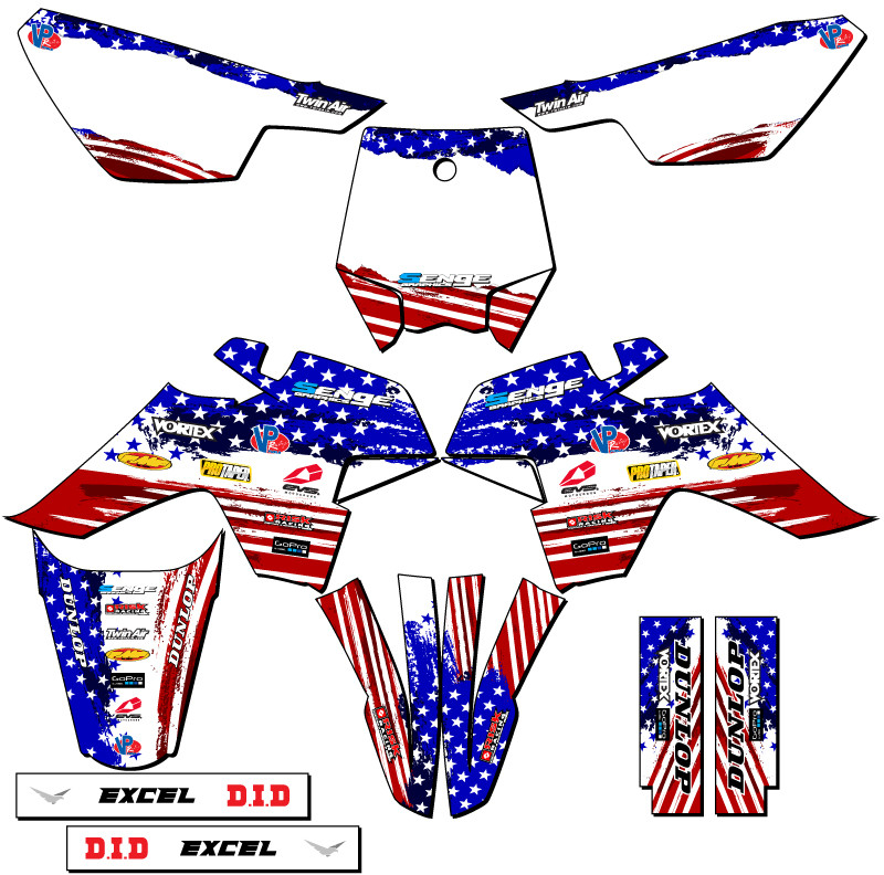 Custom Dirt Bike Graphic Kits For SSR SR 125 | Order Now | Senge Graphics