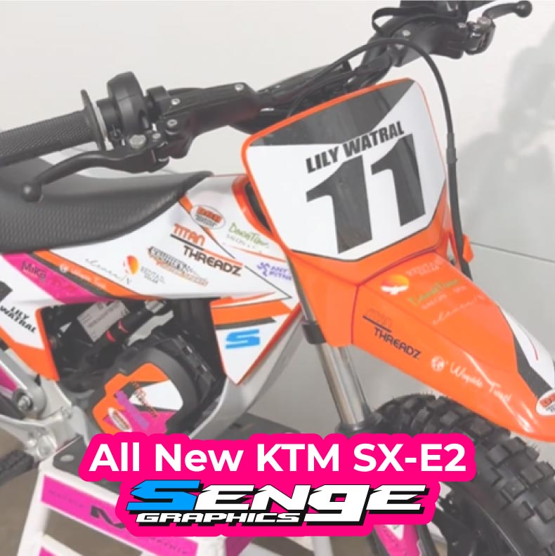 All New KTM SX-E2 - Senge Graphics Inc