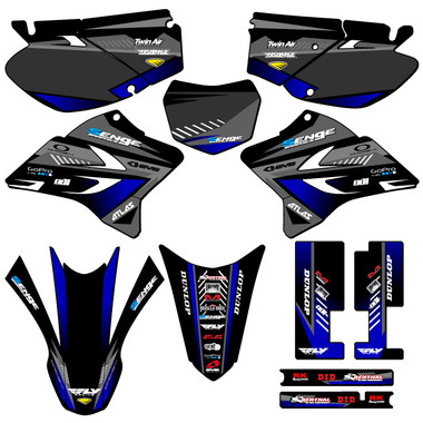 Yamaha TTR 230 Dirt Bike Graphics Kit - SURGE | SENGE GRAPHICS INC