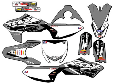 Yamaha YZ 65 Dirt Bike Graphics Kit - 13 FLY | SENGE GRAPHICS INC