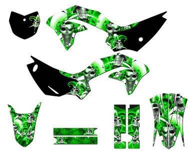 Kawasaki KLX 230R Dirt Bike Graphics Kit - JESTER | SENGE GRAPHICS INC