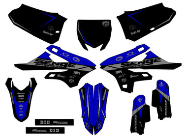 Yamaha YZ 85 Dirt Bike Graphics Kit - BINARY | SENGE GRAPHICS INC