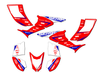 Honda TRX 90 ATV Graphics Kit - BINARY | SENGE GRAPHICS INC