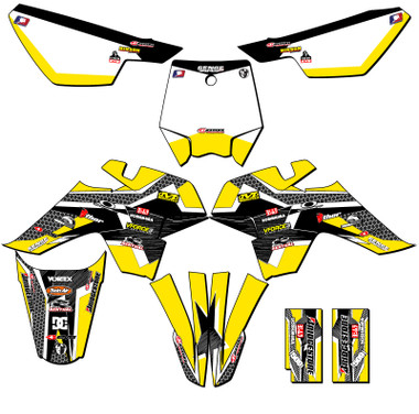SSR SR 70 Dirt Bike Graphics Kit - PODIUM | SENGE GRAPHICS INC