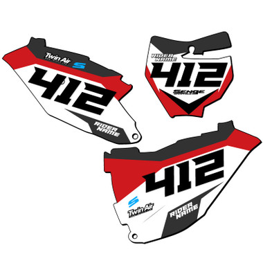 GASGAS MC 85 Custom Dirt Bike Number Plate Graphics - SG63 | SENGE ...