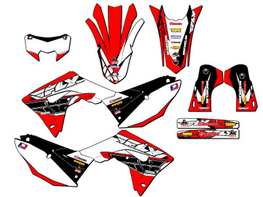 Honda CRF 450RL Dirt Bike Graphics Kit - 13 FLY | SENGE GRAPHICS INC