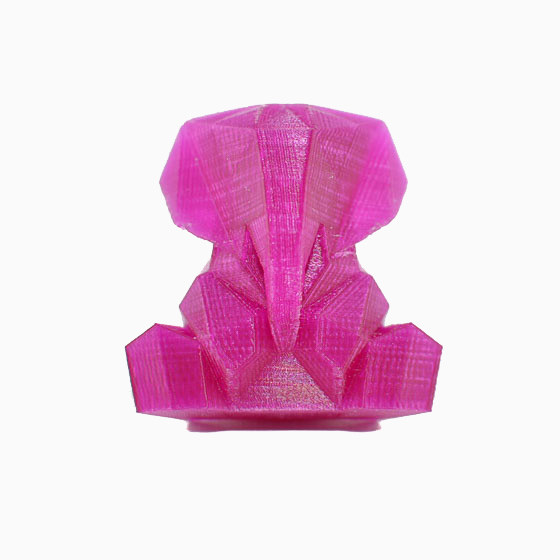 Fuschia aka Transparent Purple PLA Filament - 1.75 mm (1KG) | SnoLabs
