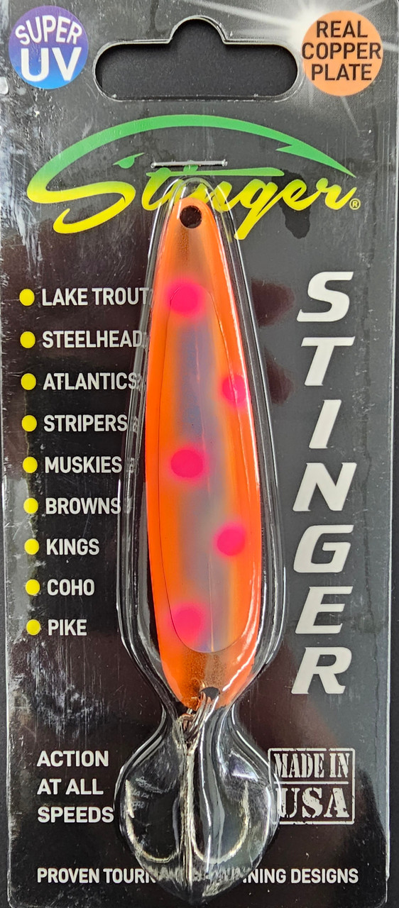 Michigan Stinger Helmut UV Copper Standard Spoon CU303UV