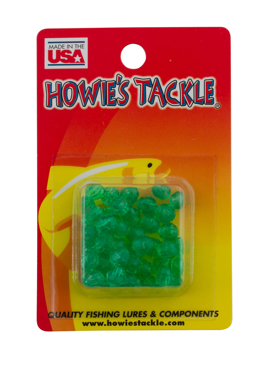 Howie 6mm Green Beads