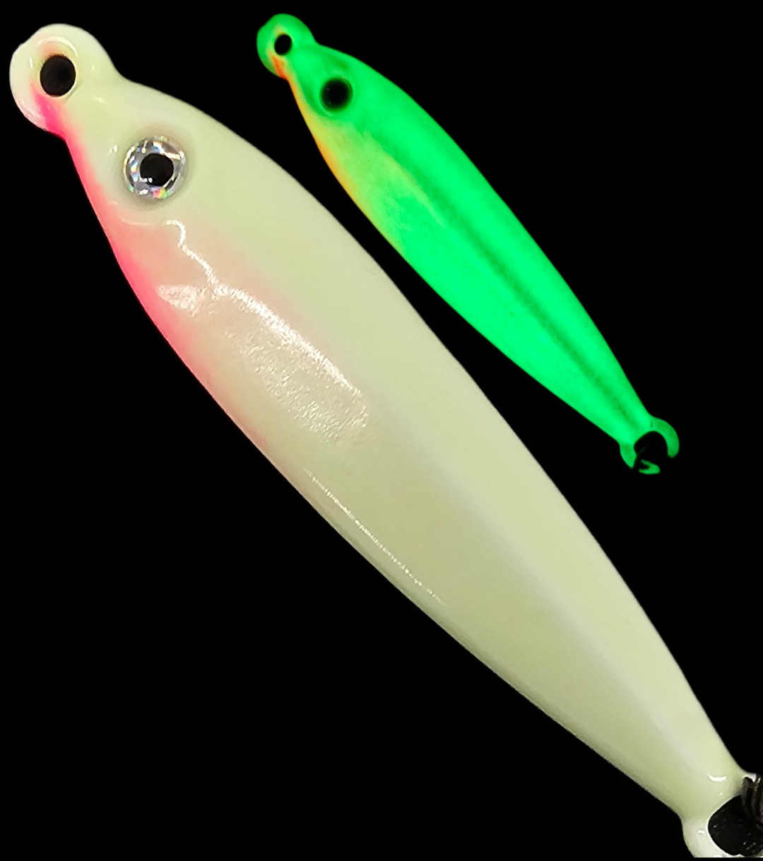 FTT Super Glo Pink Nose 2oz Jigging Spoon for Salmon