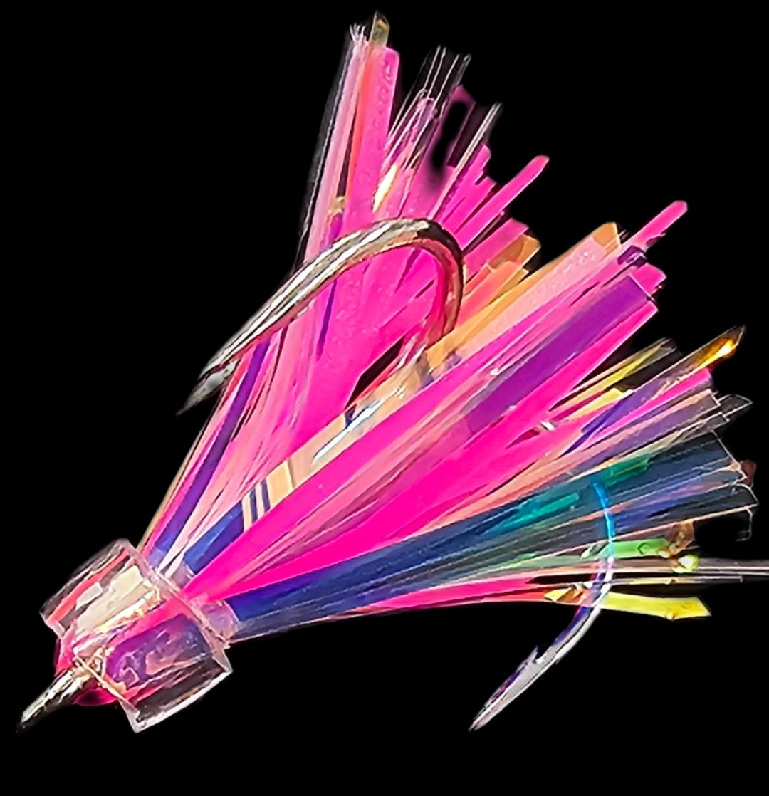 Small Pink UV Peanut Fly