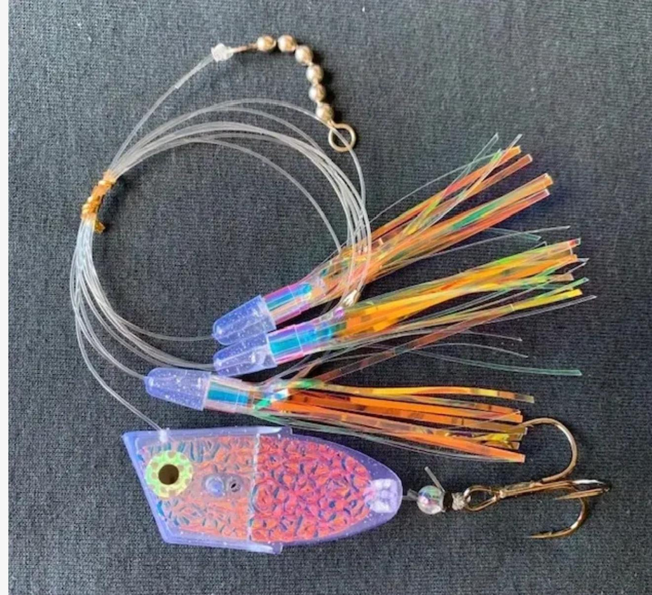 Big Weenie UV Death Cut Bait Rig - FlasherTape.Com
